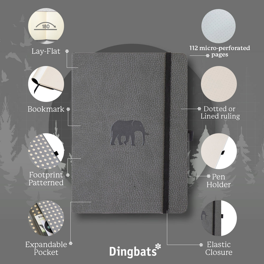 Eco Bullet Journal | Wildlife Notebook | Dingbats